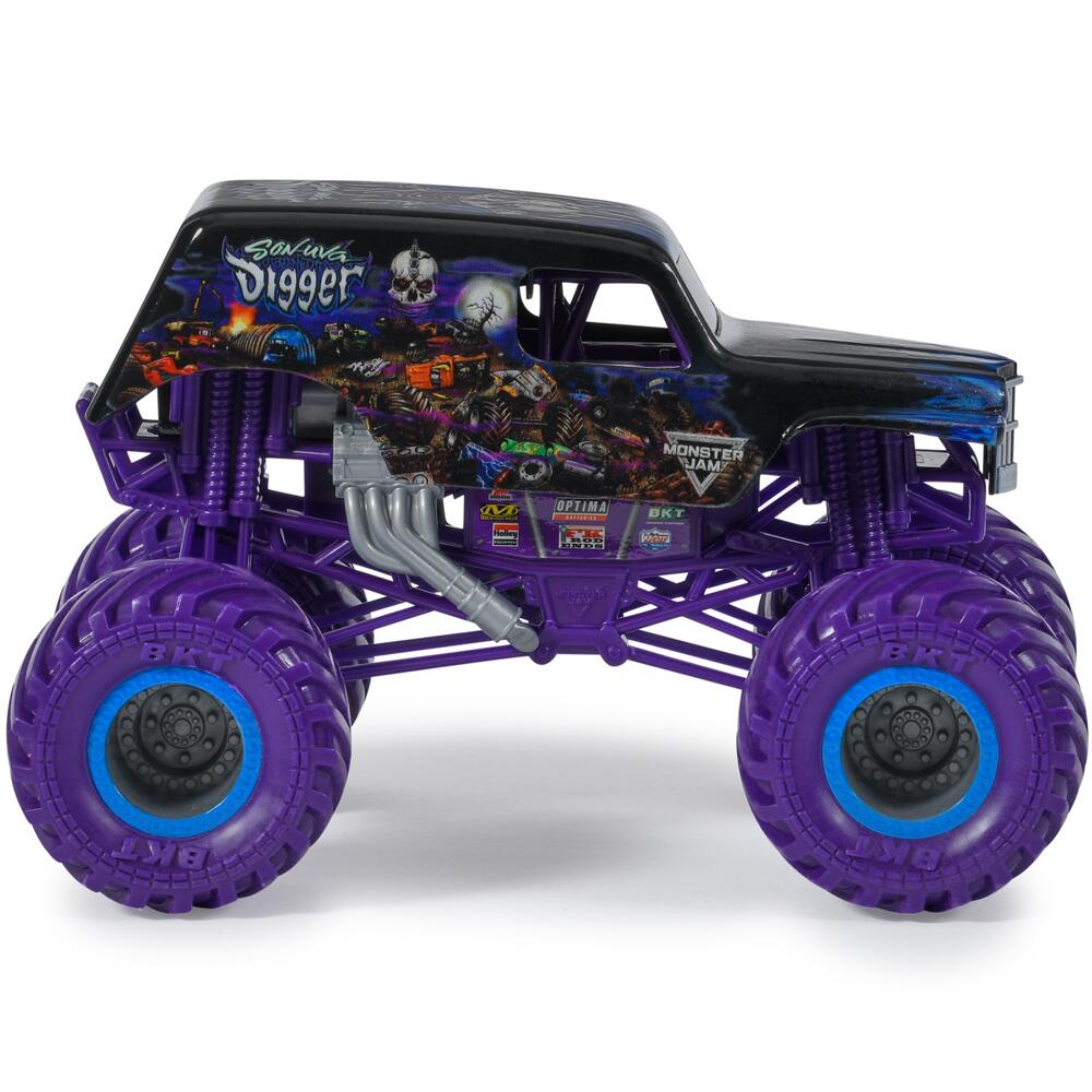 Monster Jam Die Cast Model Truck SON-UVA DIGGER Scale 1/24