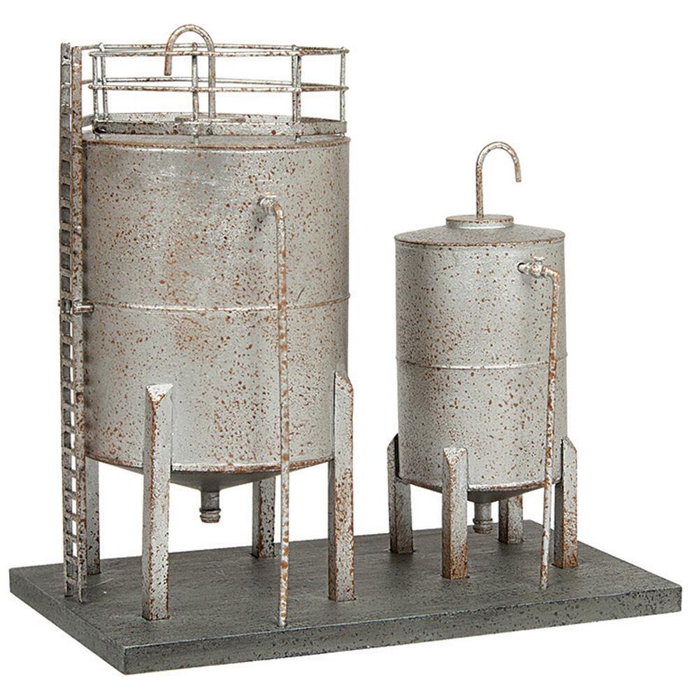 Scenecraft Depot Storage Tanks Model Railway Building 00 Gauge 1:76 Scale