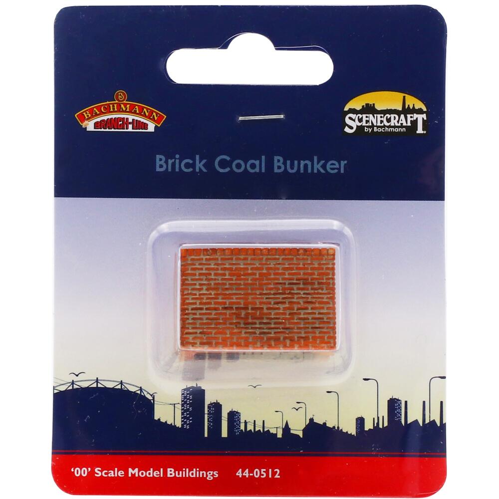 Scenecraft Brick Coal Bunker Model Railway Building 00 Gauge 1:76 Scale