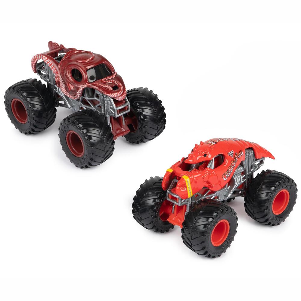 Monster Jam Die Cast Trucks Scale 1:64 OCTON8ER vs CRUSHSTATION