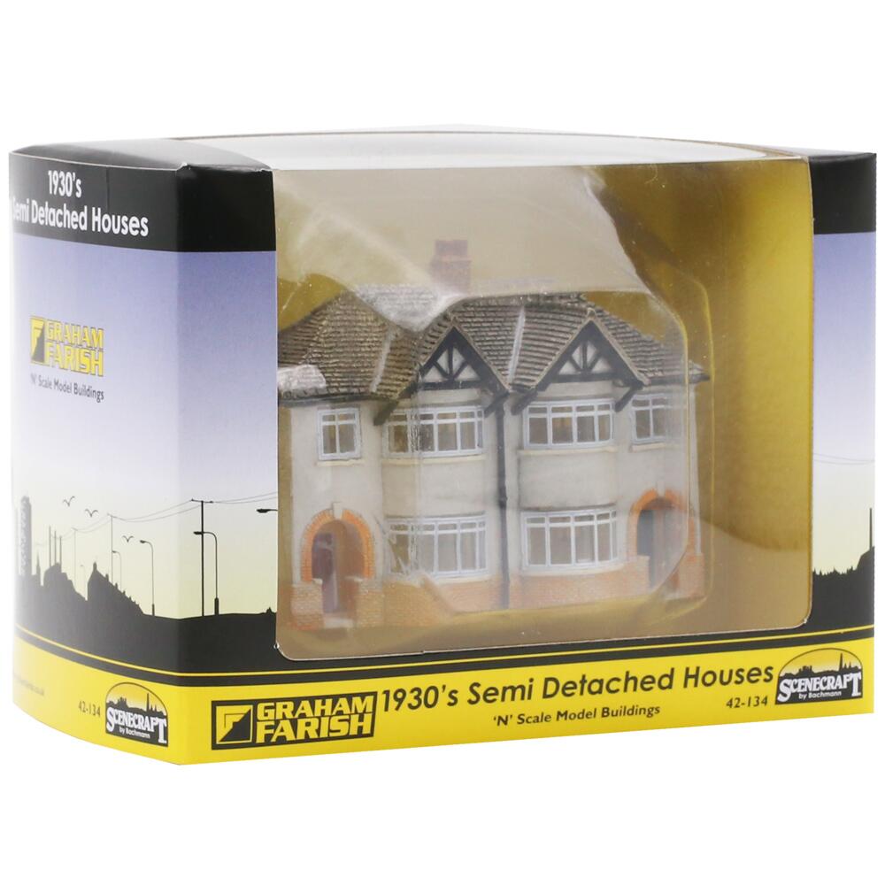 Scenecraft Graham Farish 1930's Style Semi Detached Houses Model ...