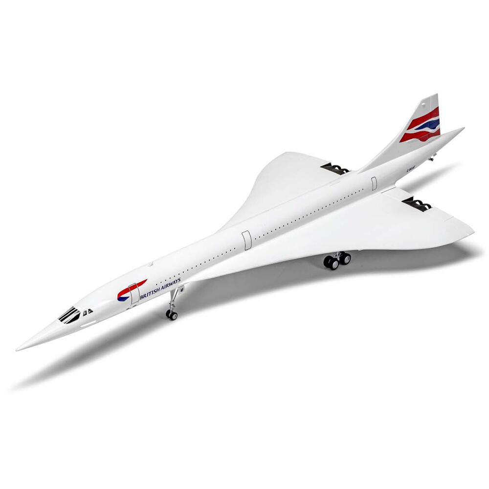 Airfix The Last Flight of Concorde Aircraft Model Kit Gift Set Scale 1:144