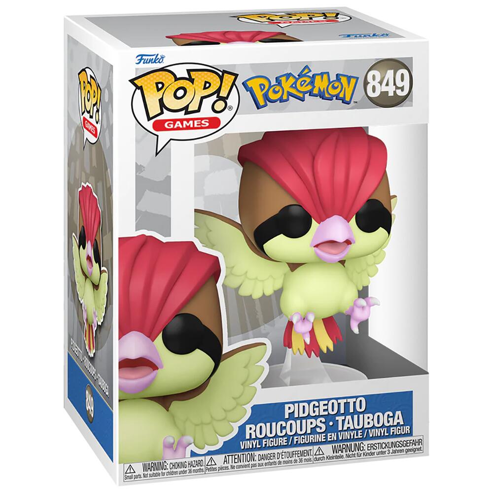 Funko POP! Games Pokémon PIDGEOTTO Collectable Vinyl Figure #849