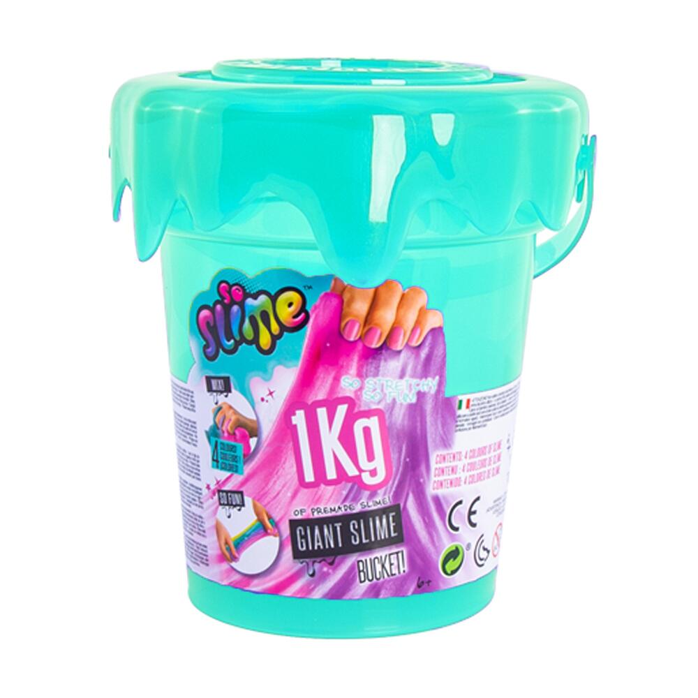 So Slime DIY Giant 1kg Slime Bucket in TEAL
