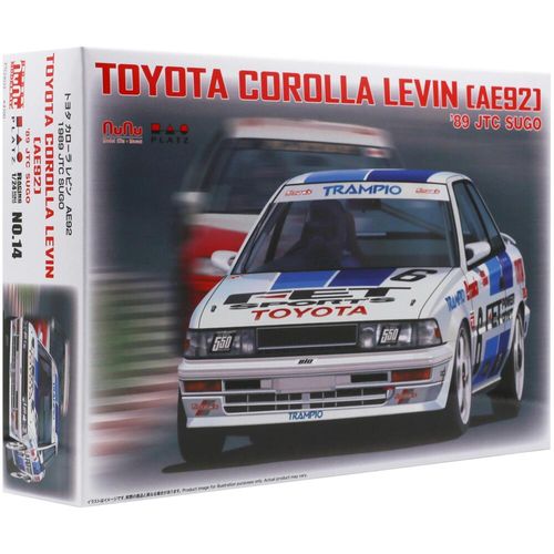 Nunu Toyota Corolla Levin AE92 1989 JTC SUGO Model Kit Scale 1/24