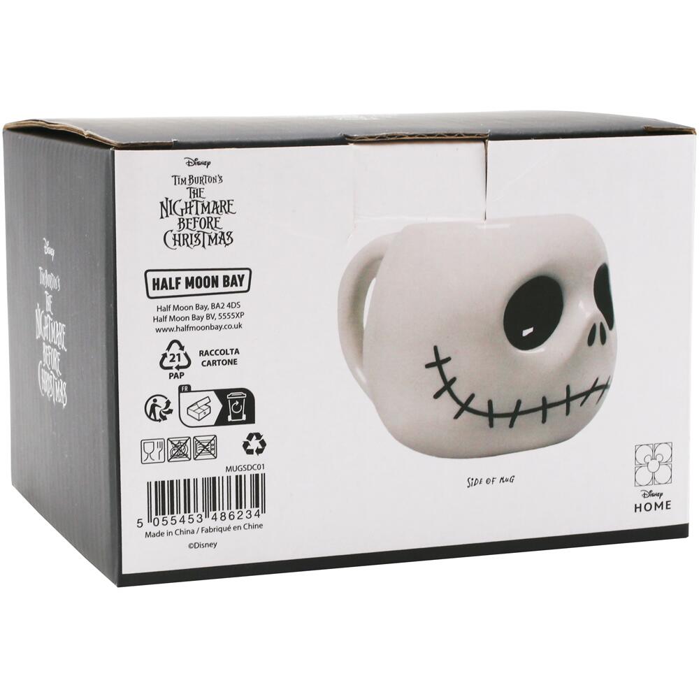 Disney The Nightmare Before Christmas JACK Shaped Mug 450ml