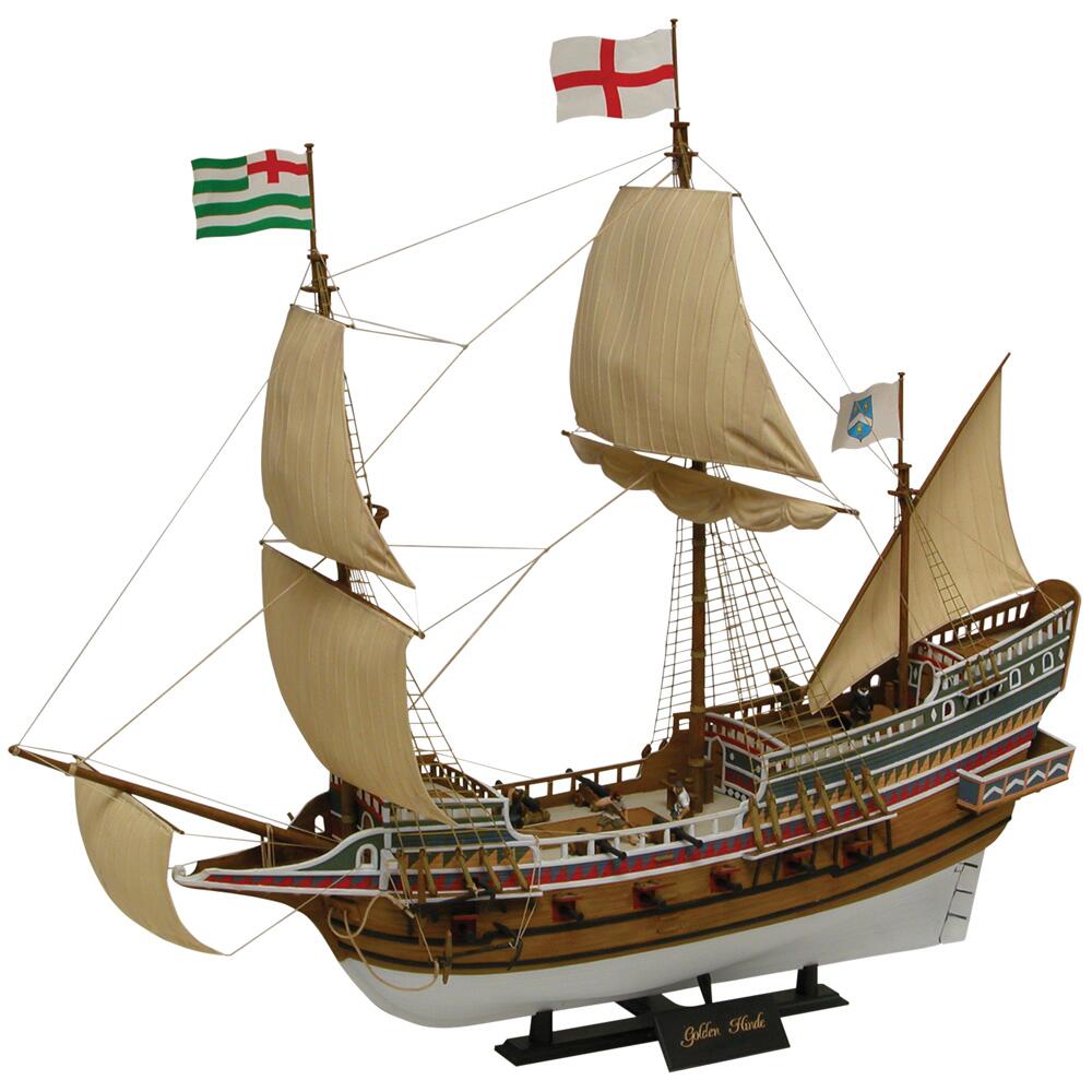 Airfix Vintage Classics Golden Hind Ship Model Kit Scale 1/72
