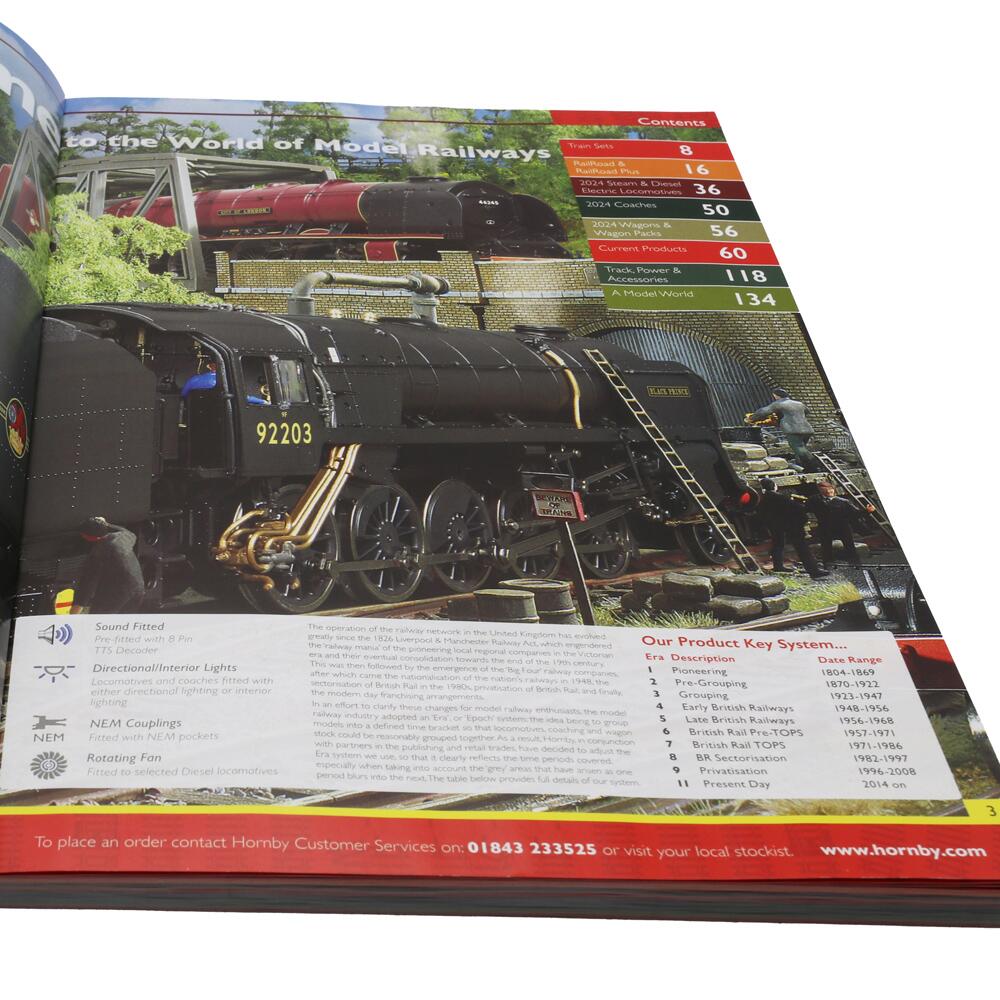 Hornby Catalogue 2024 Model Railway Edition Seventy 172 Pages Full Colour