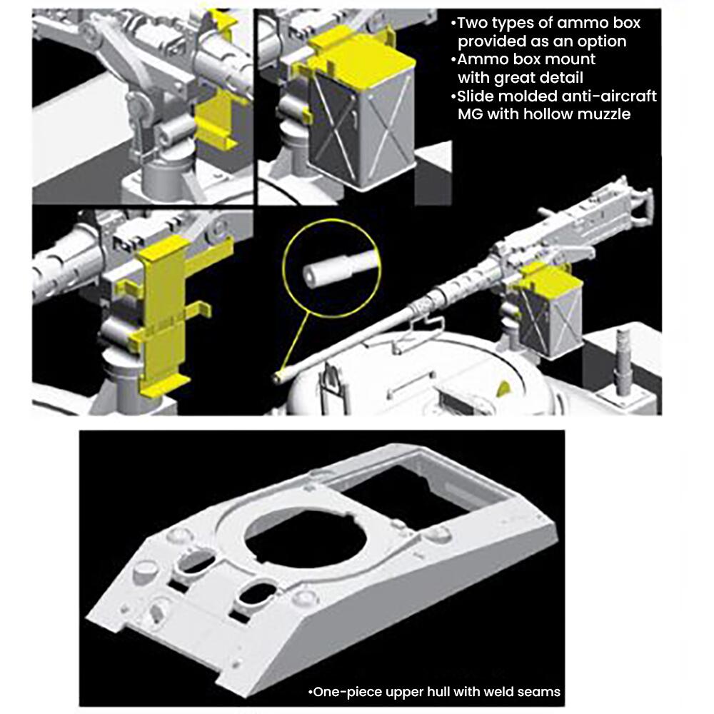 Dragon Sherman III DV Early Production Tank Model Kit Scale 1:35