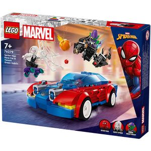 LEGO Marvel Spider-Man Race Car & Venom Green Goblin Building Set
