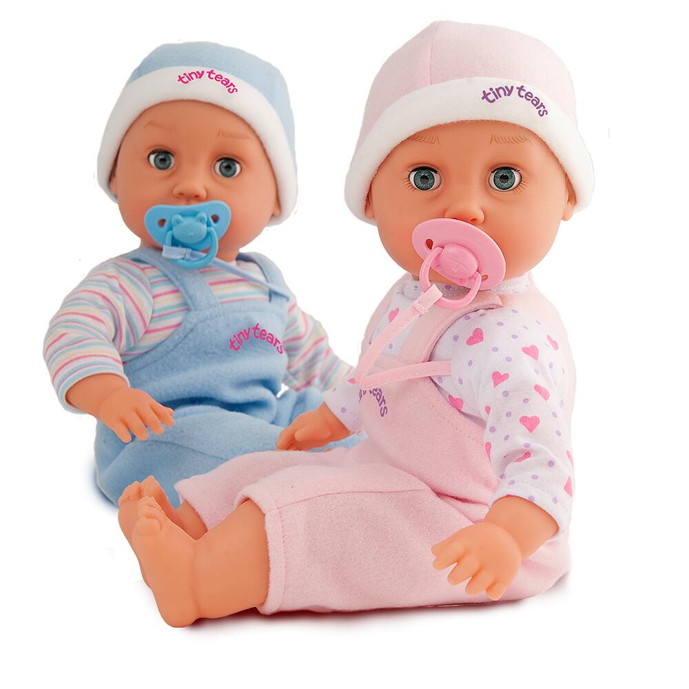 Tiny Tears Best Friends Twin Dolls Timmy and Tilly for Ages 3+