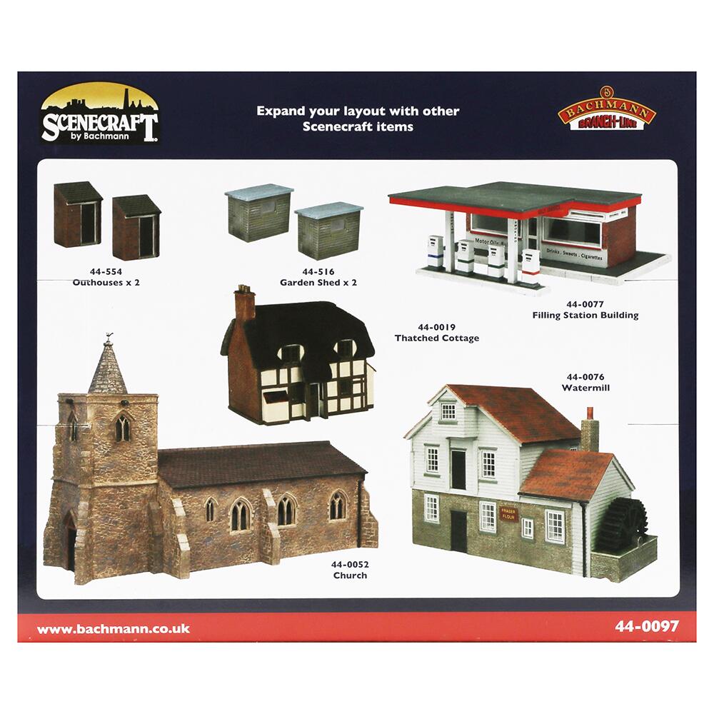 Scenecraft Weavers Cottage Model Railway Building OO Gauge