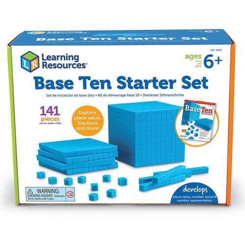 Learning Resources Plastic Base Ten Starter Set