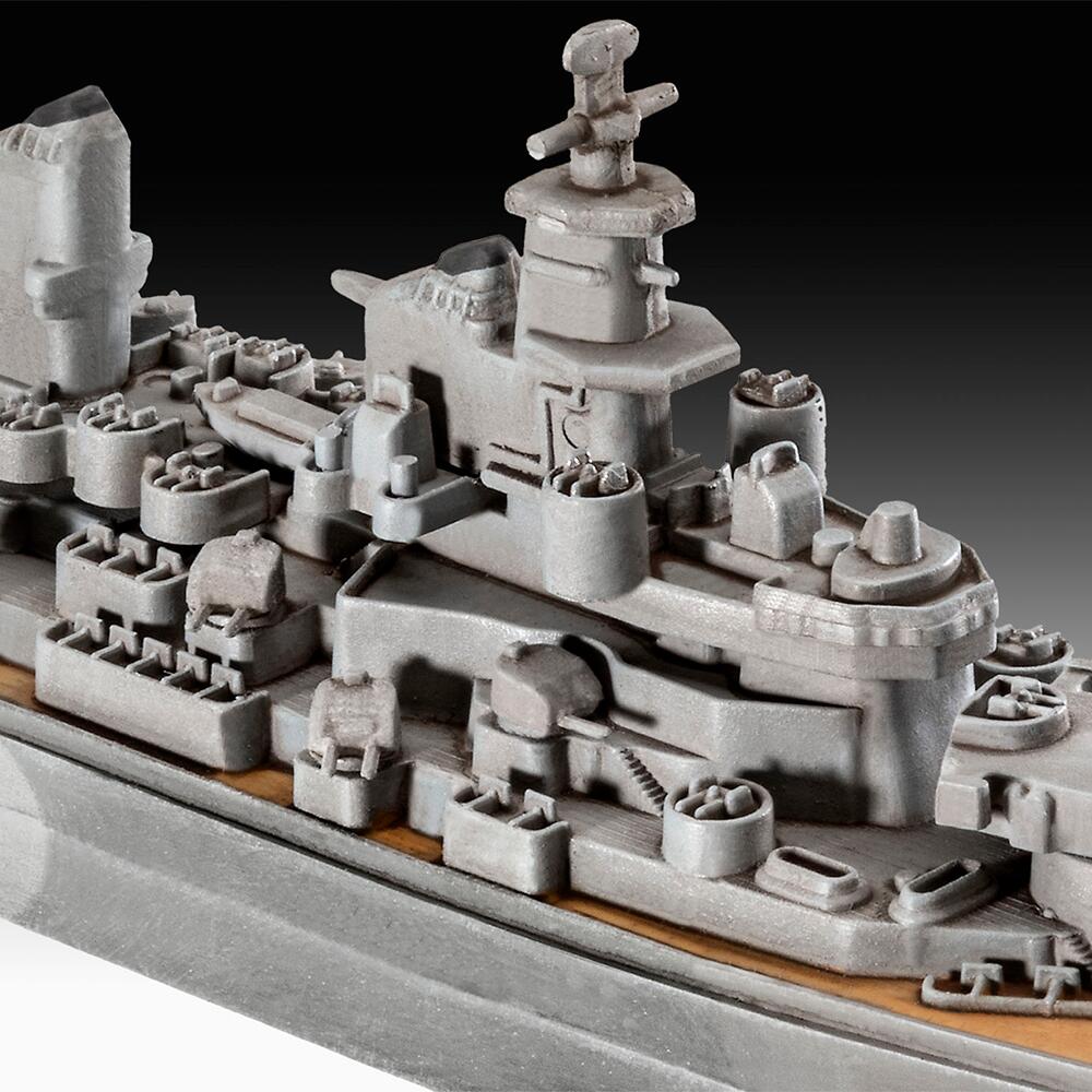 Revell USS New Jersey Battleship Model Kit Scale 1:1200
