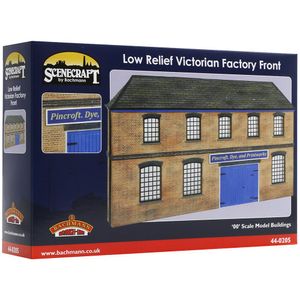 Scenecraft Low Relief Victorian Factory Front Model Railway Building OO ...