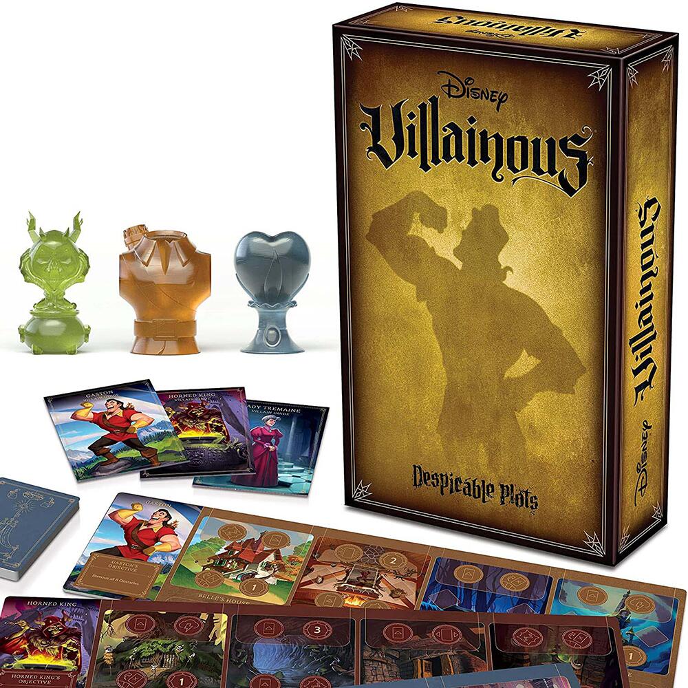 Disney Villainous Expansion Pack Despicable Plots Board Game