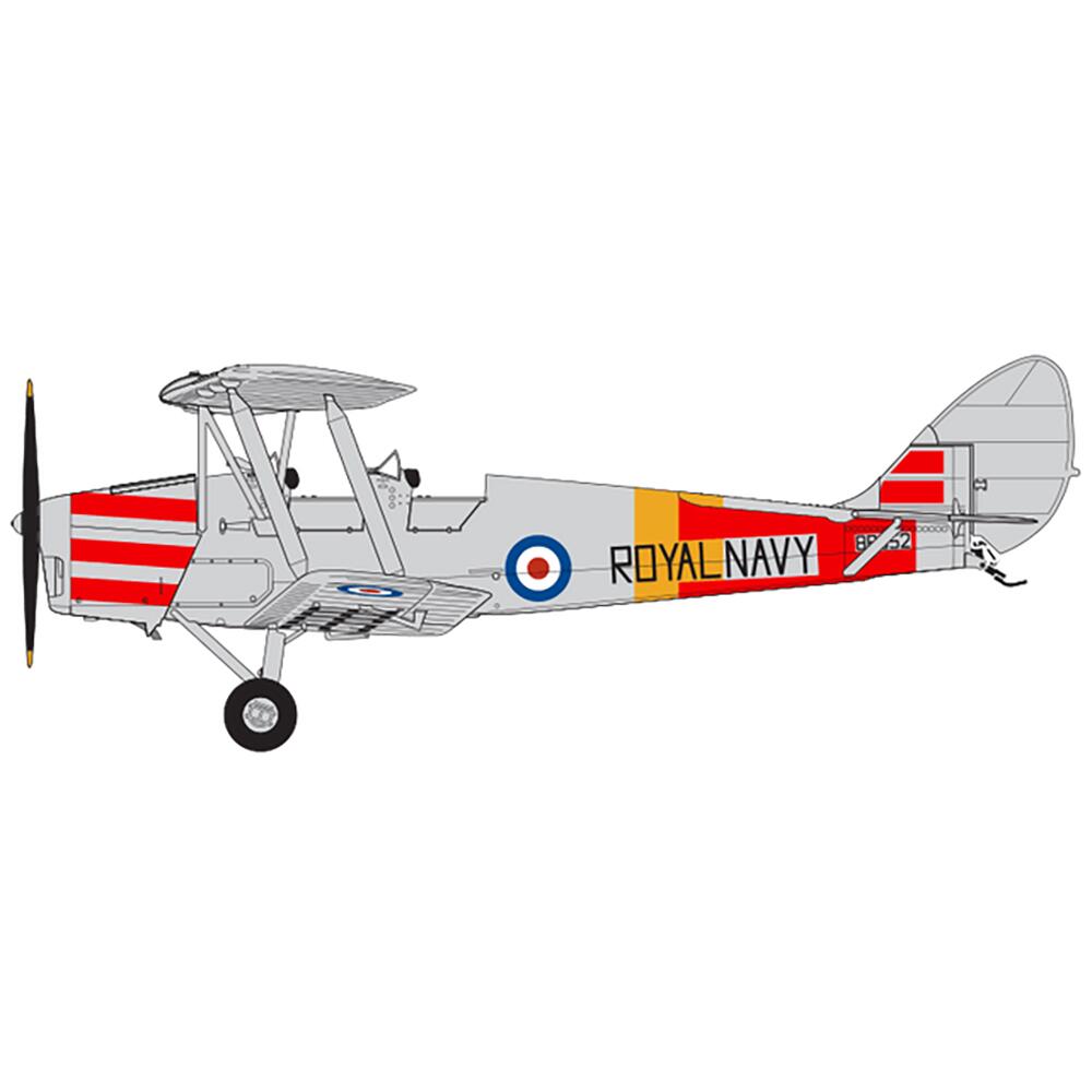 Airfix De Havilland Tiger Moth Aircraft Model Kit A04104A Scale 1:48
