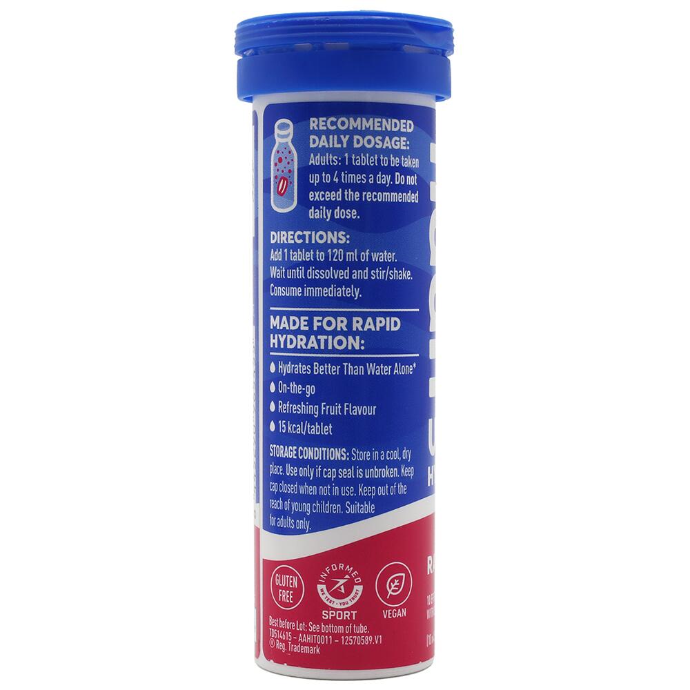 Nuun Ultra Hydration 10 Effervescent Tablets Raspberry Flavour