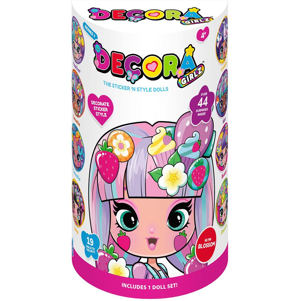 Decora Girlz Sticker 'N Style Doll Set BLOSSOM