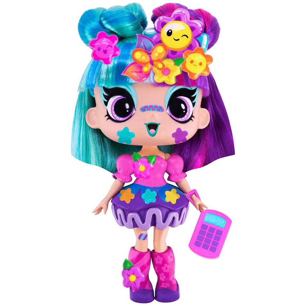 Decora Girlz Sticker 'N Style Doll Set HEATHER