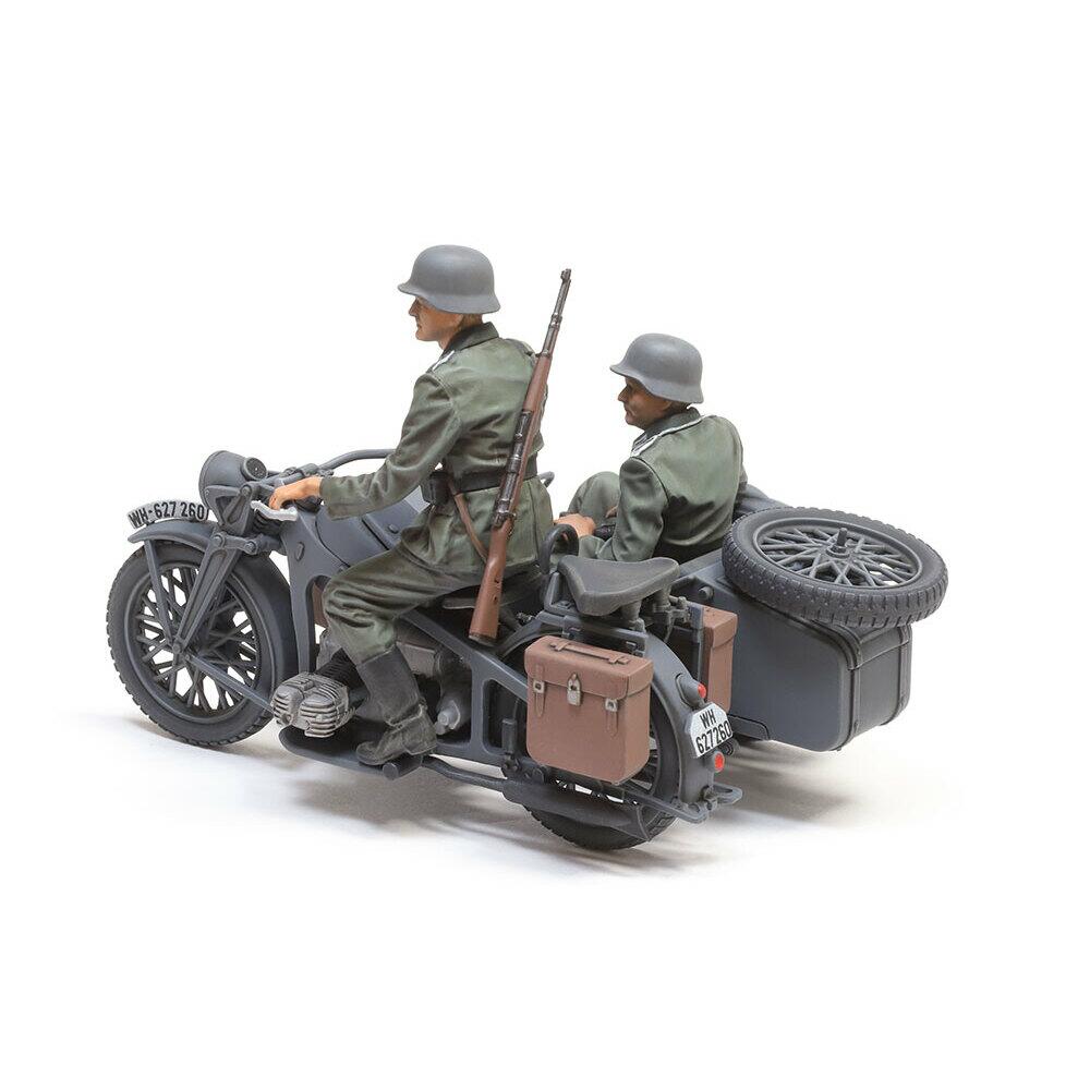 Tamiya KS600 Motorbike & Sidecar WW II German Military Model Kit Scale 1/35