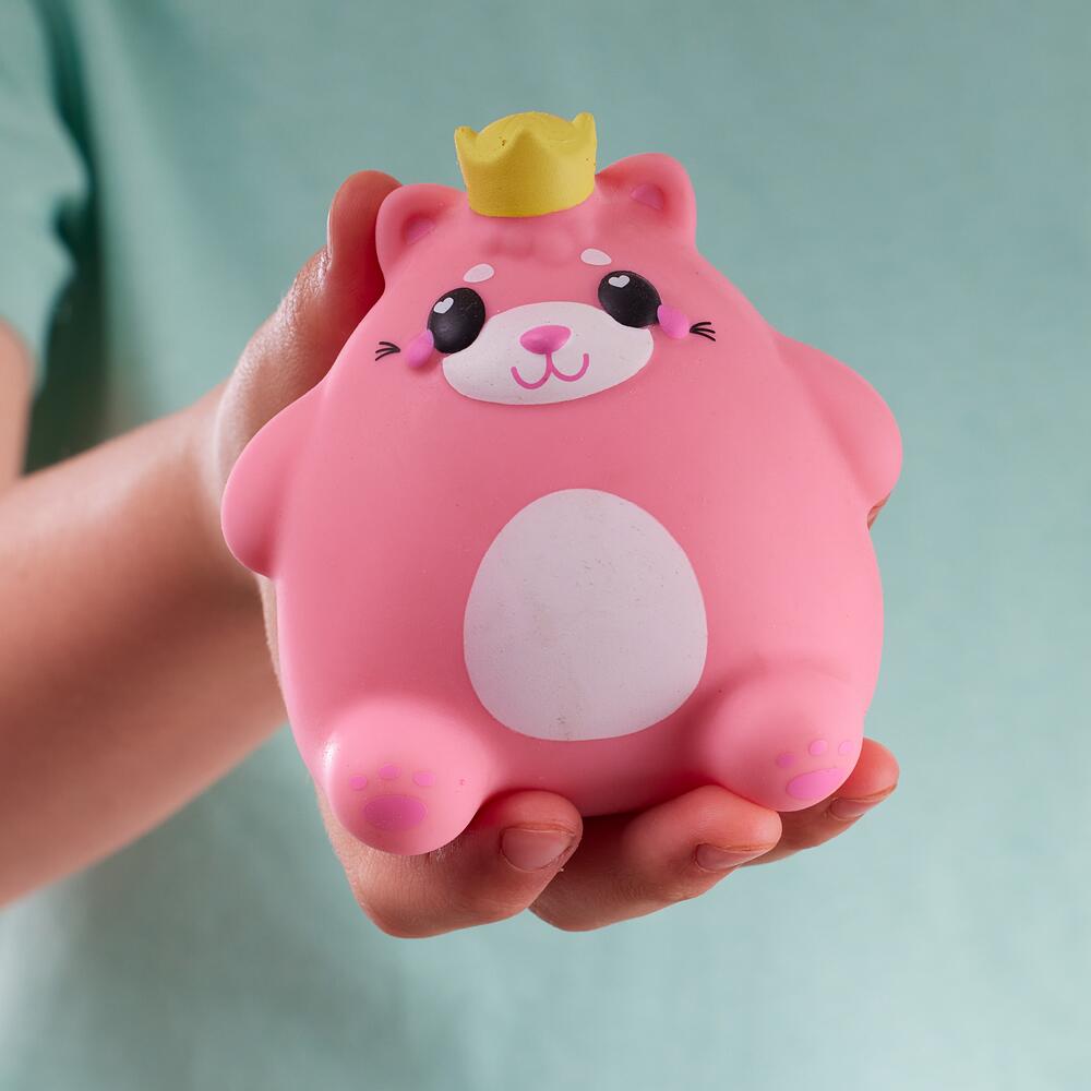 Smooshzees Cutezees PINK KITTY ROSE