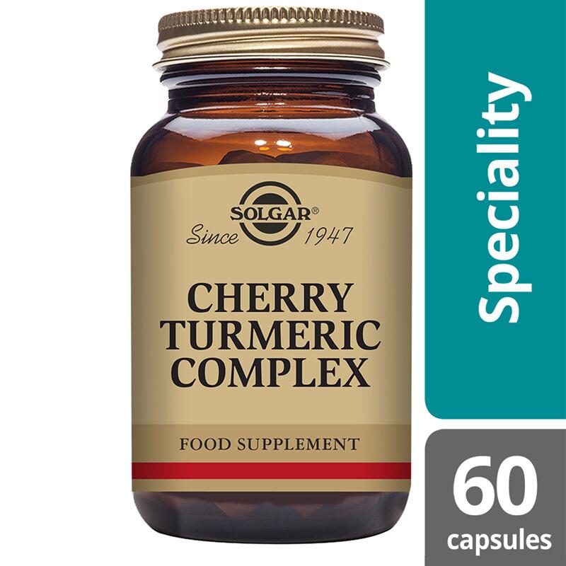 Solgar Cherry Turmeric Complex 60 Vegetable CAPSULES