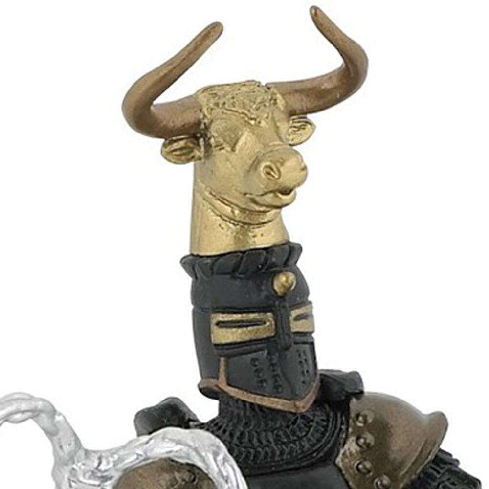PAPO Weapon Master Bull Knight Fantasy PVC Figure in Black for Ages 3+