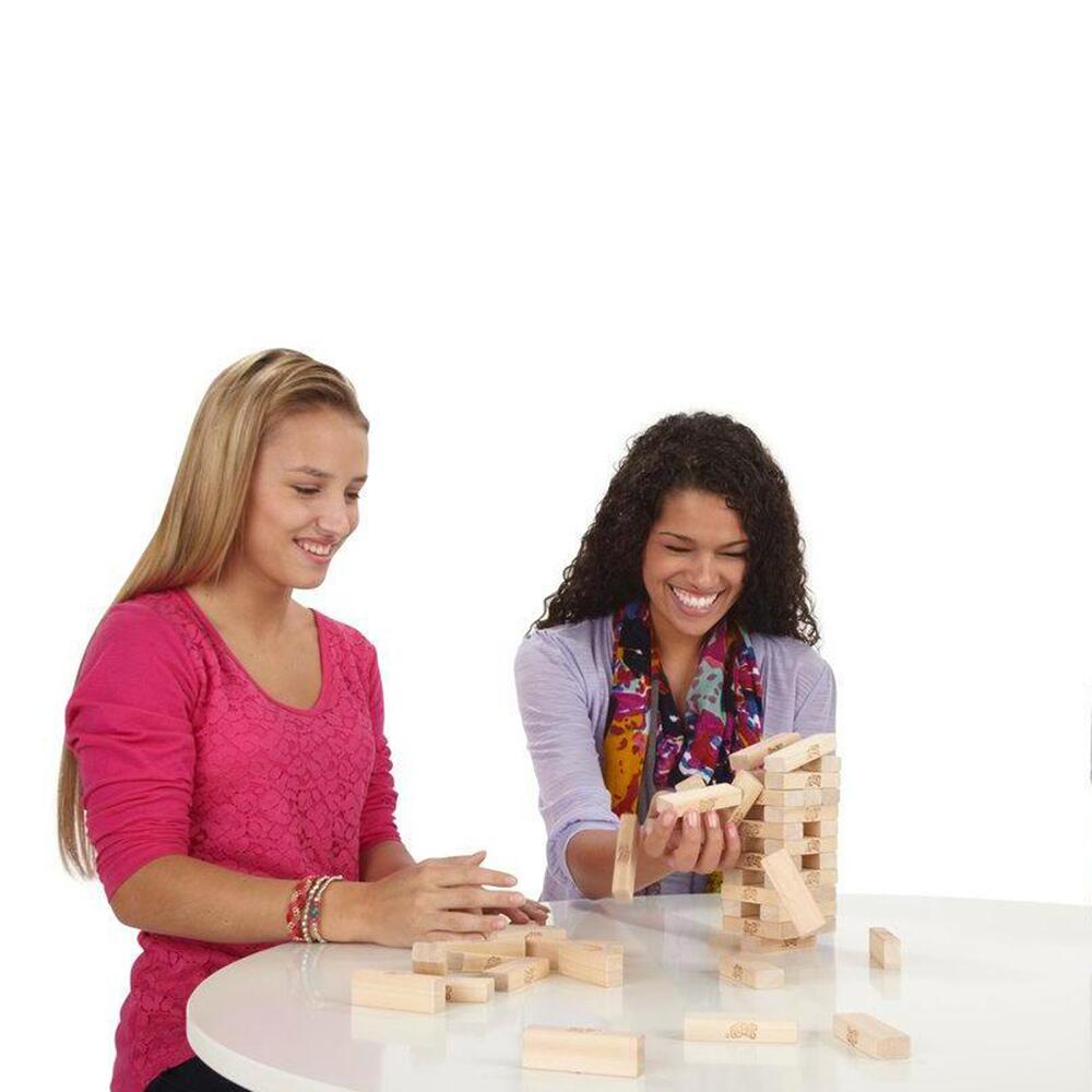 Classic Jenga Game from Hasbro Gaming for Ages 6+