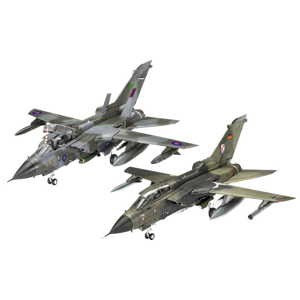 Revell Tornado Twin Pack Military Aircraft Model Kits 03801 Scale 1:72