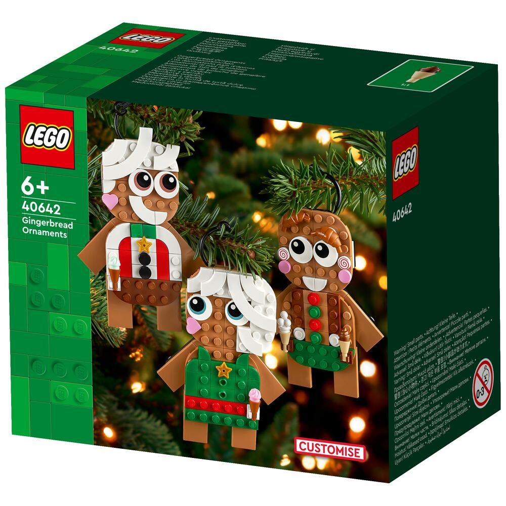 LEGO Gingerbread Ornaments Construction Toy 40642