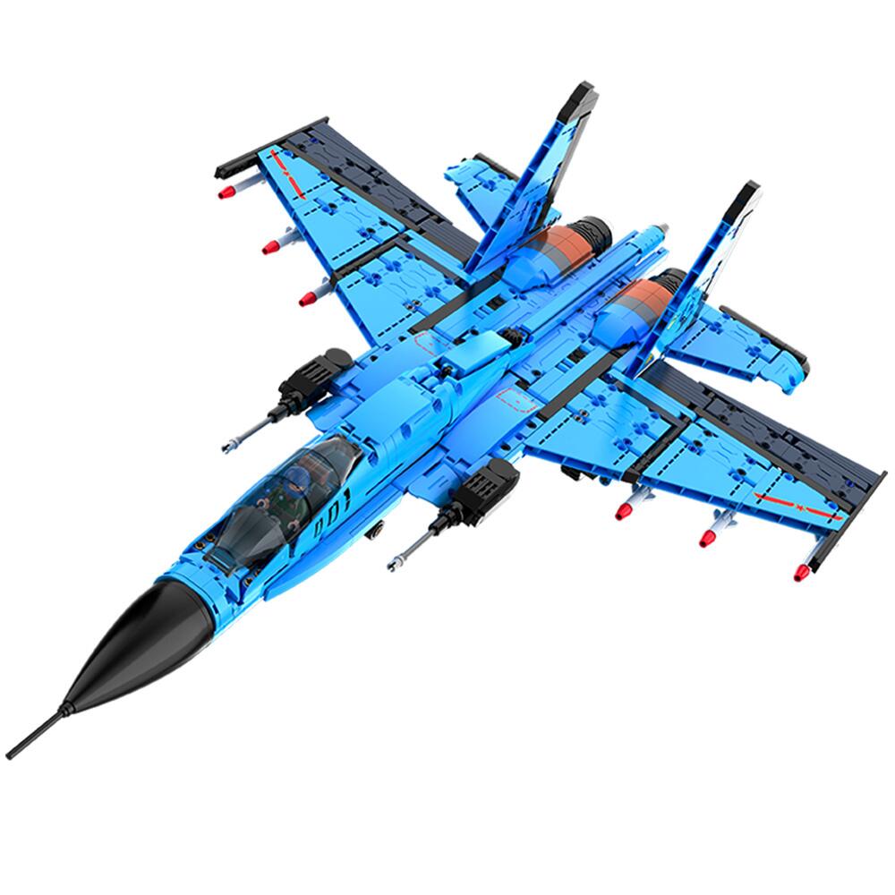 CaDA SU-30 Fighter Jet Brick Construction Toy