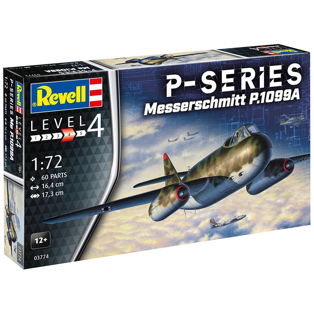 Revell P-Series Messerschmitt P.1099A Concept Military Aircraft Model ...
