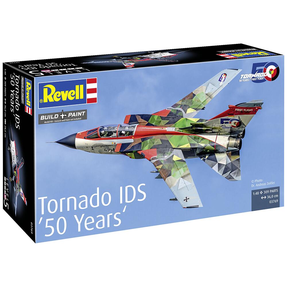 Revell Panavia Tornado IDS 50 Years Military Aircraft Model Kit Scale 1:48
