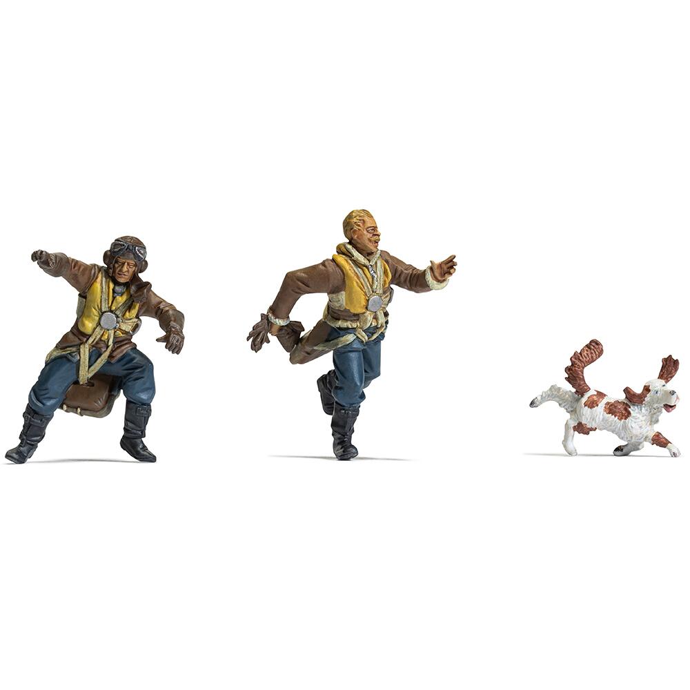 Airfix WWII RAF Ground Crew 10 Multi-Part Figure Set Scale 1:48