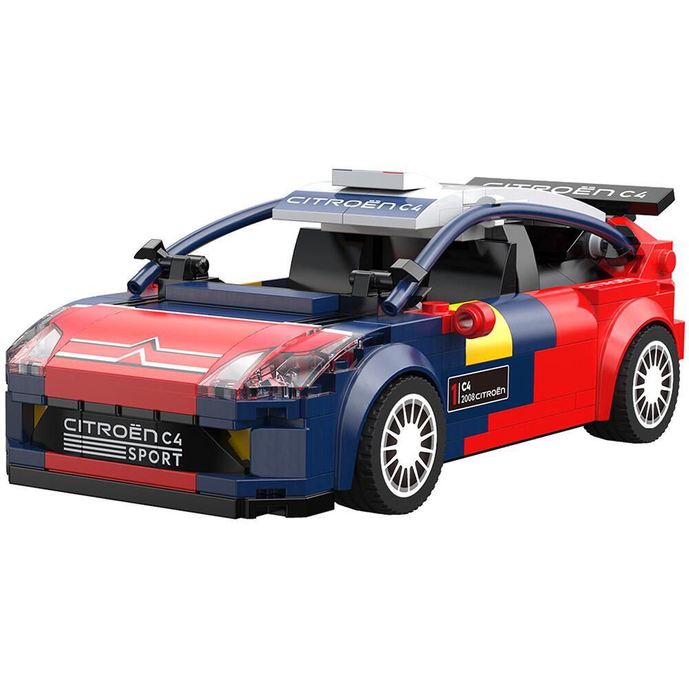 CaDA Cars 2008 Citroen C4 WRC Rally Car Construction Toy