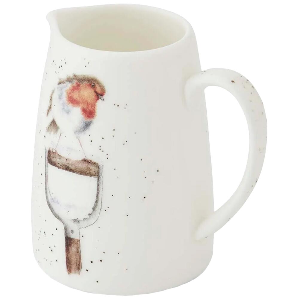 Royal Worcester Wrendale Designs Robin Posy Jug