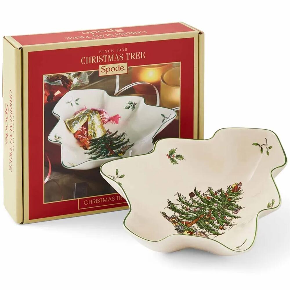 Spode Christmas Tree Shaped Dish