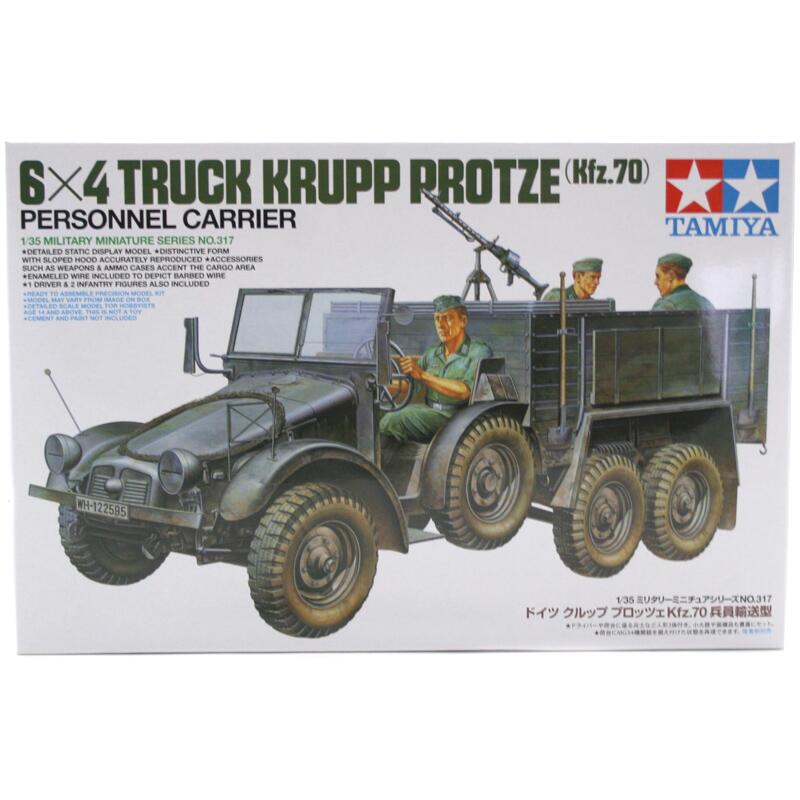 Tamiya Krupp Protze 6x4 Truck Model Kit Scale 1:35