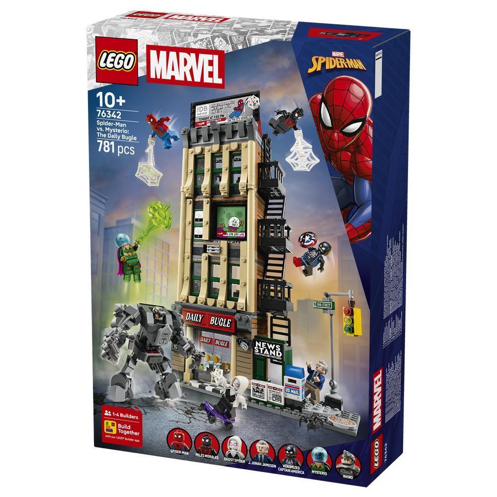 LEGO Marvel Spider-Man vs. Mysterio: The Daily Bugle Set 76342