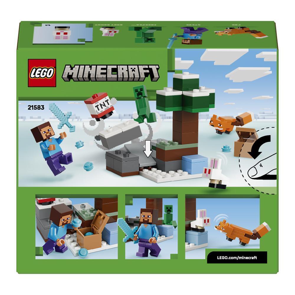 LEGO Minecraft Steve’s Taiga Adventure Set 21583