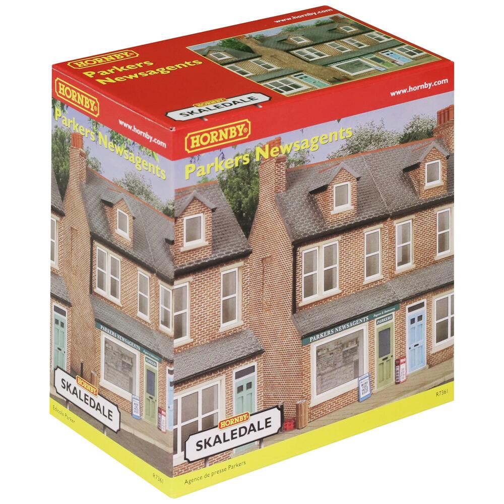 Hornby Skaledale Parkers Newsagents Model Railway Building OO Gauge
