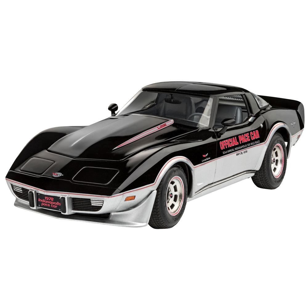 Revell '78 Corvette Indy Pace Car Model Kit (Level 5) (Scale 1:24)