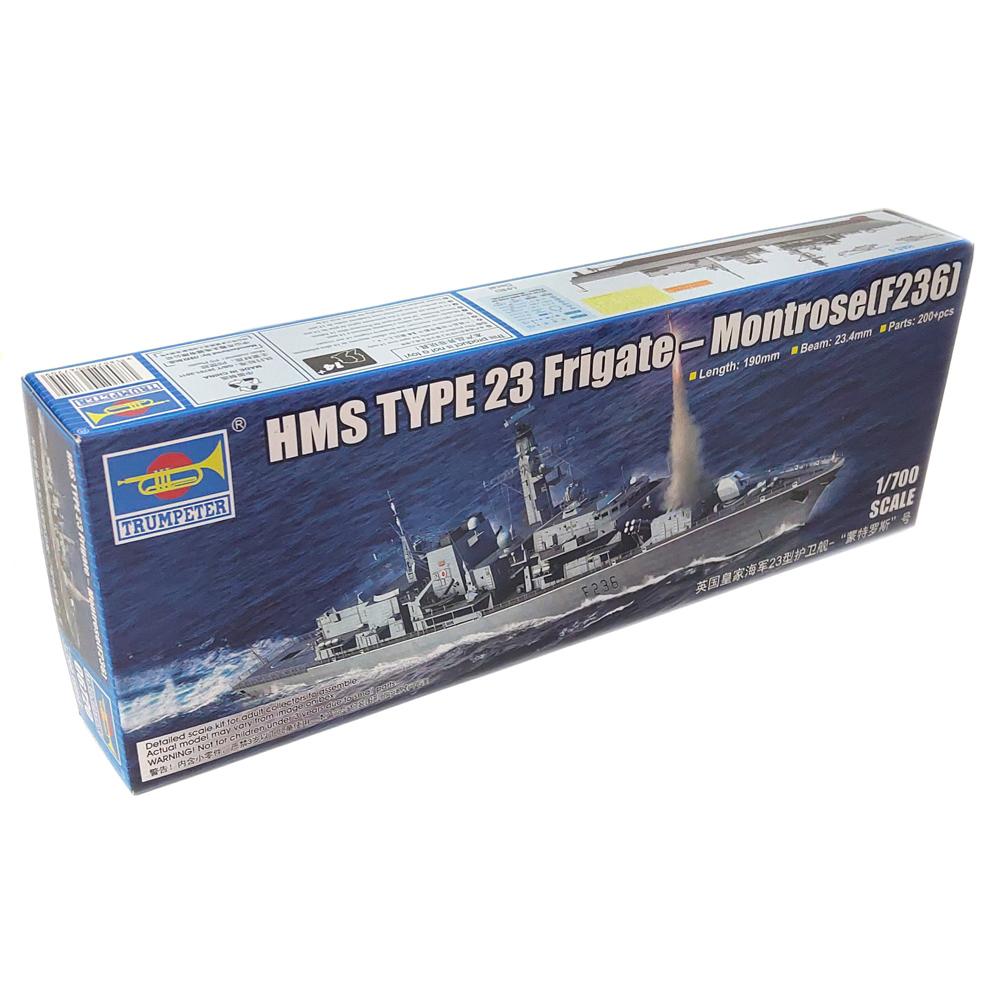 Trumpeter HMS Montrose (F236) Type 23 Frigate Model Kit (Scale 1:700)