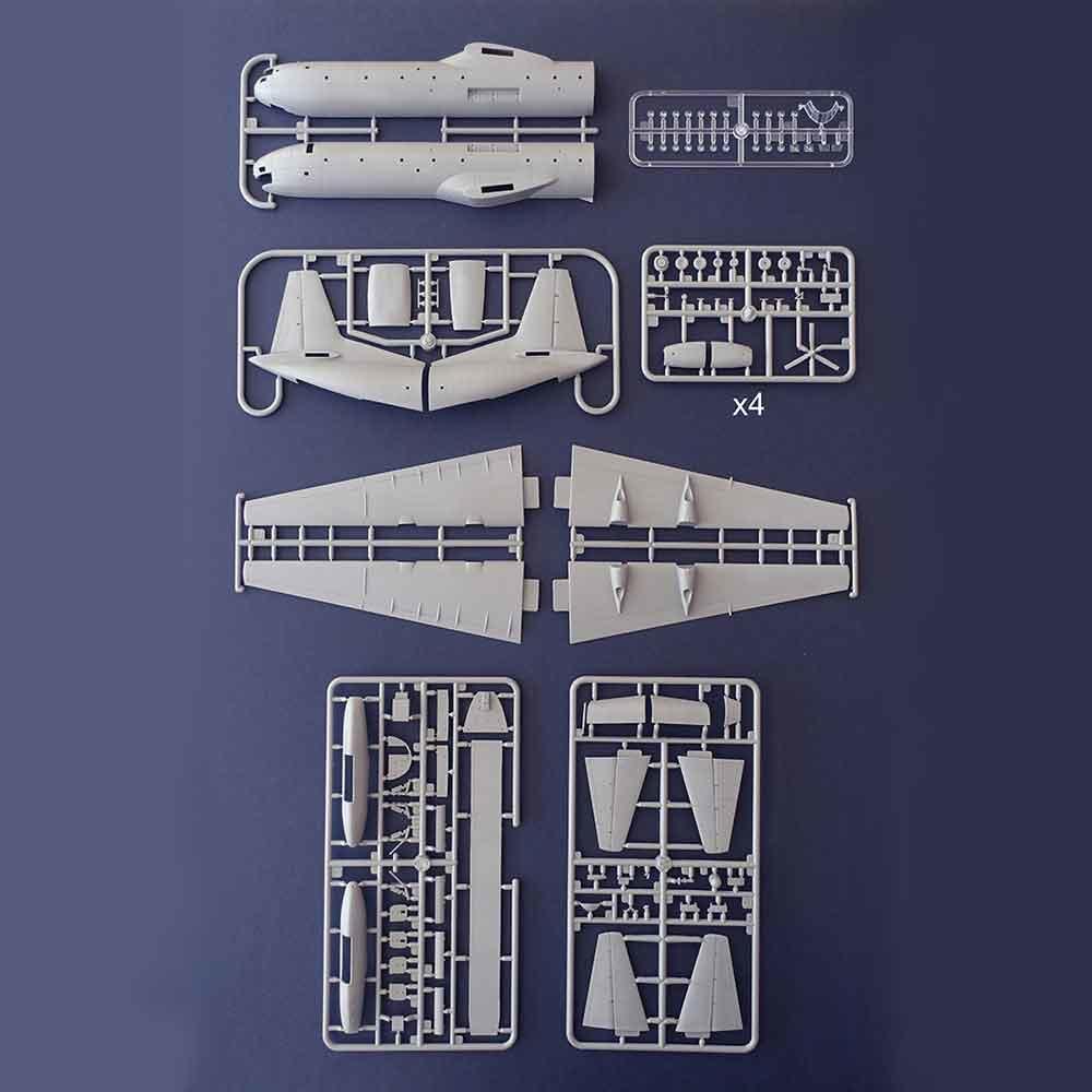 Roden Douglas C-133A Cargomaster Military Aircraft Model Kit Scale 1/144