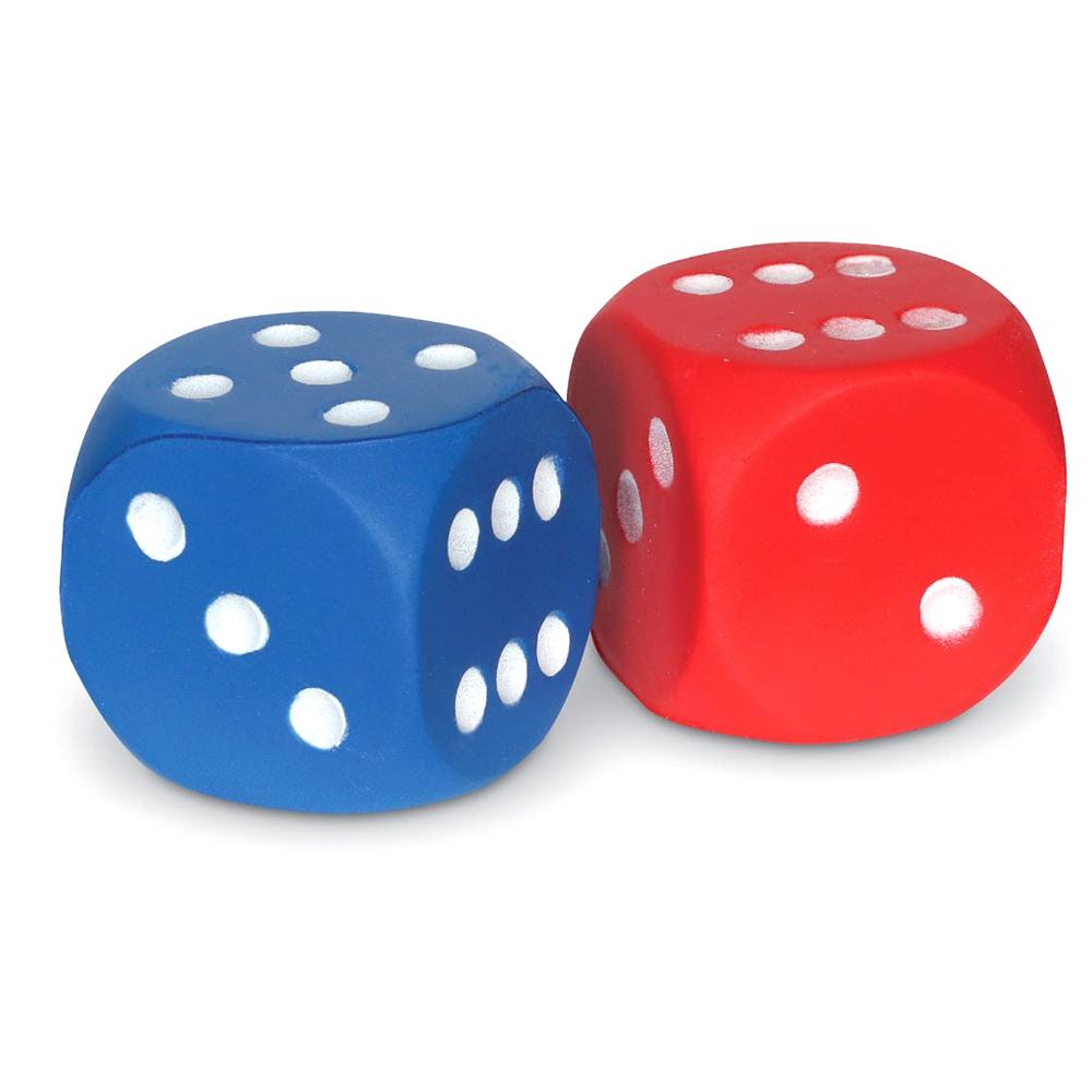 Learning Resources Foam Dot Dice Set of 2