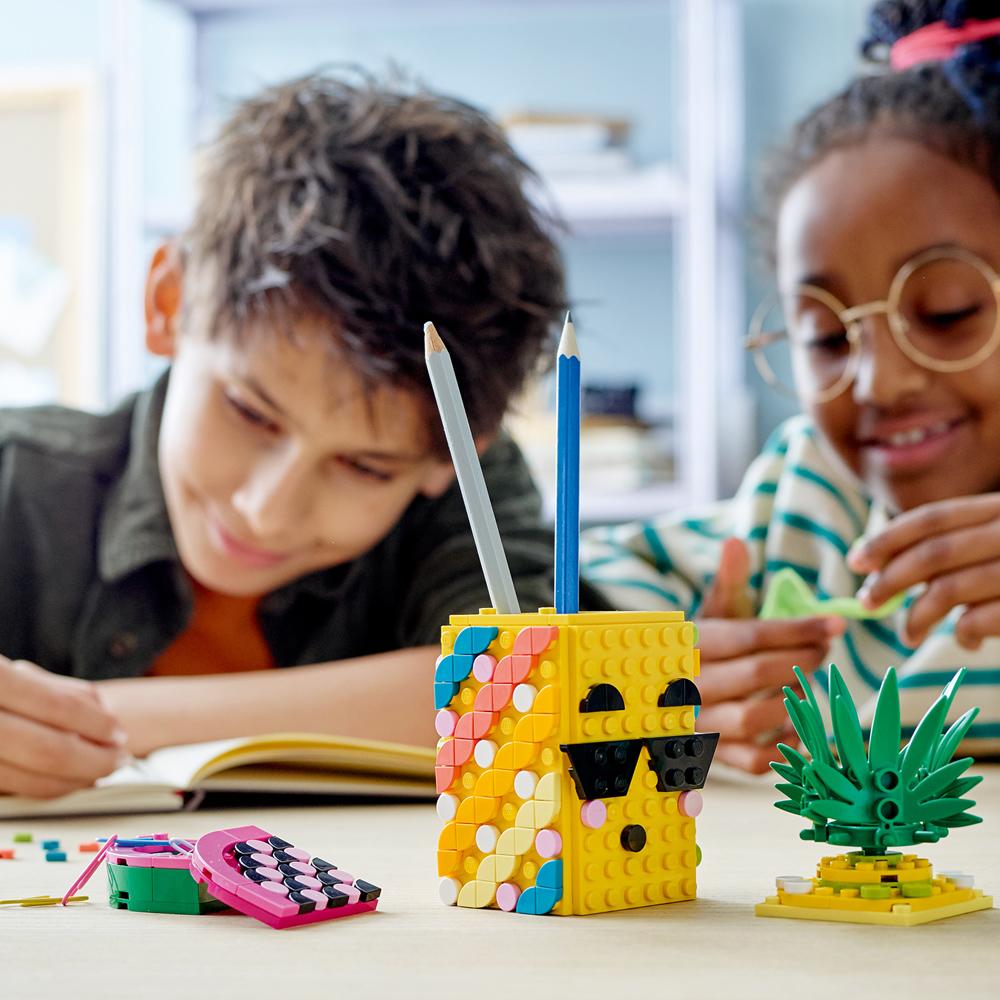 LEGO DOTS Pineapple Pencil Holder Building Set