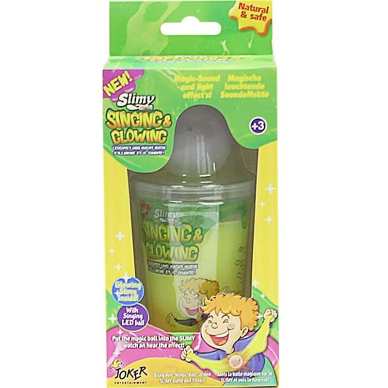 Joker Entertainment Slimy Mega Elastic 140g with Singing & Glowing LED ...