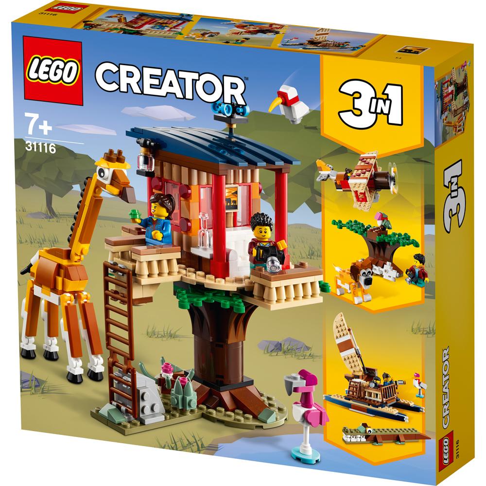 LEGO Creator Safari Wildlife Tree House Building Set