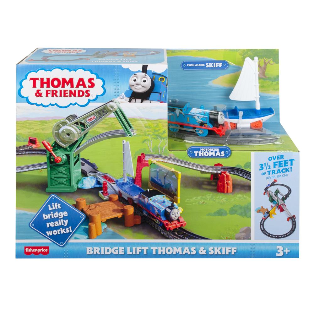 Fisher Price Thomas & Friends Bridge Lift Push-Along Thomas & Skiff ...